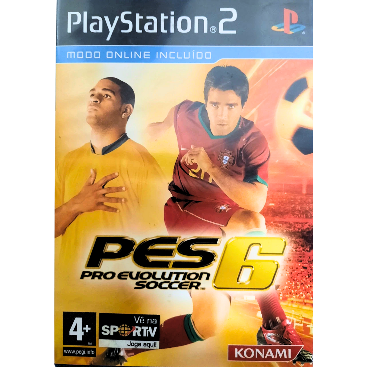 PES 6 - Pro Evolution Soccer 6 PS2 (GRADE B) – Multishop.pt